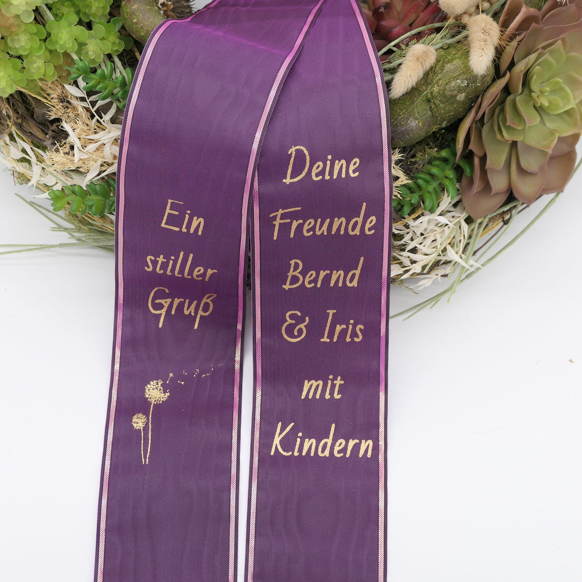 Trauerschleifen online bestellen & personalisieren – Trauerschleifen ...